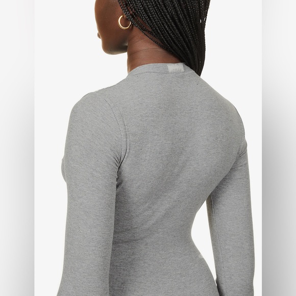 SKIMS | Pants & Jumpsuits | Skims Soft Lounge Button Up Henley Onesie ...